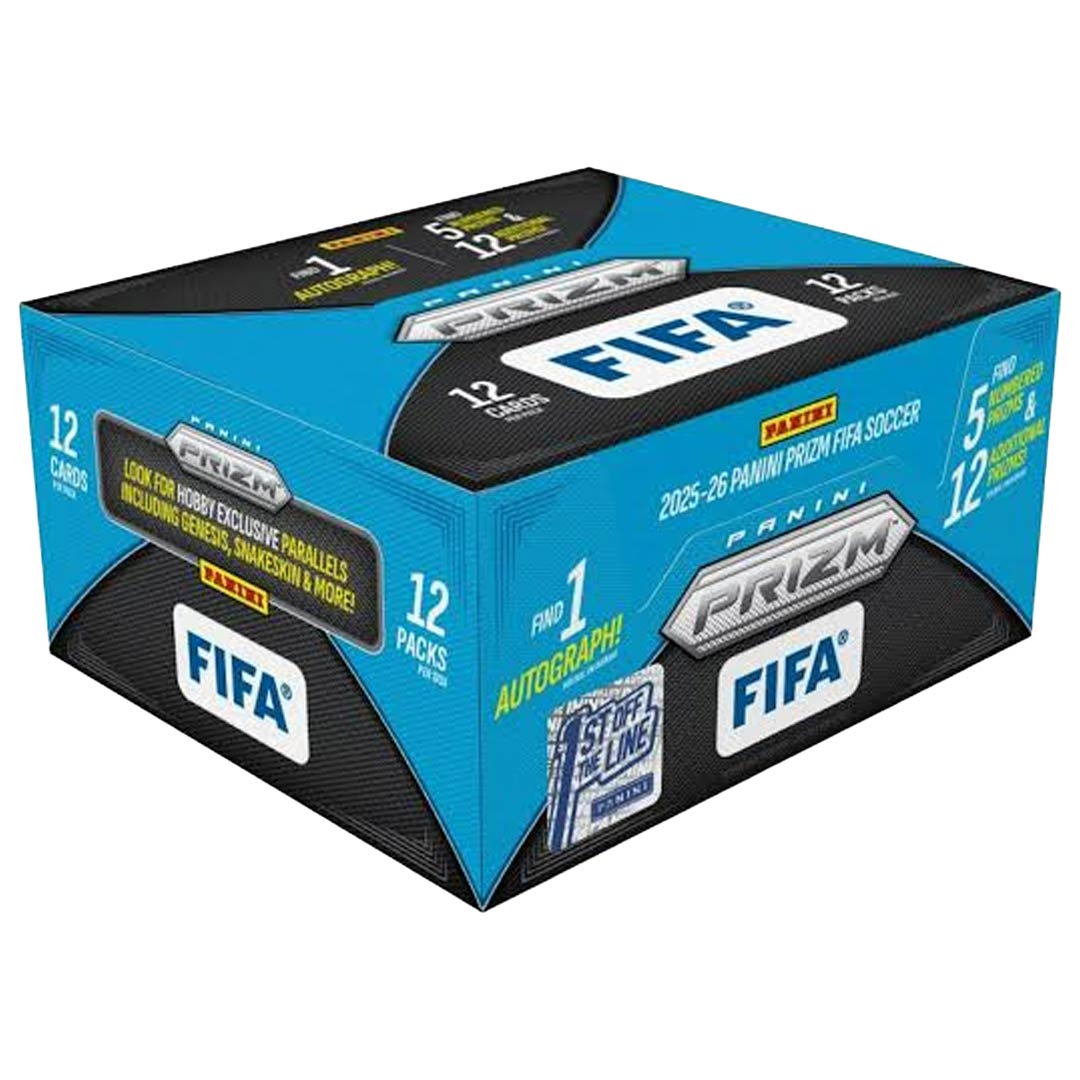 2025-26 Panini Prizm FIFA Soccer Hobby Box - 1st Off The Line (FOTL ...