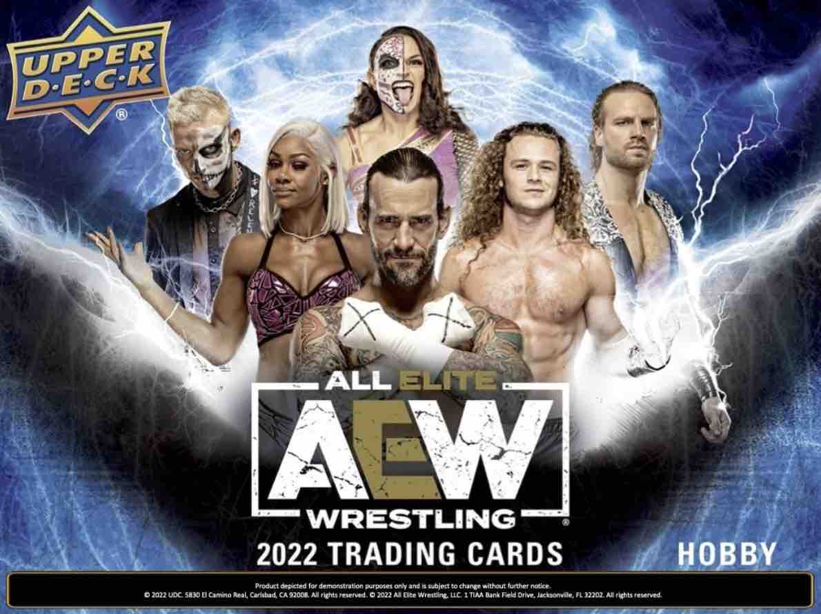 2022 Upper Deck All Elite Wrestling AEW Hobby Box Price Release Date 